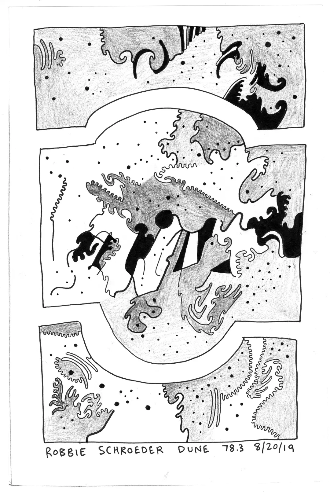 Art: Dune Drawings | Robbie Schroeder